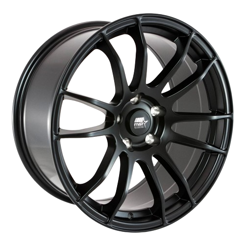 MST Wheels MT33 5x114.3 18x9.5 +38 Matte Black - Threepieceus