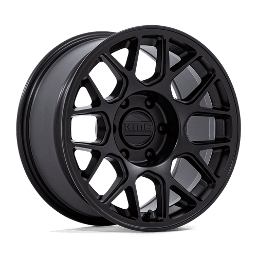 KMC KM730 HATCHET 6X114.3 17X8.5 -10 MATTE BLACK - Threepieceus