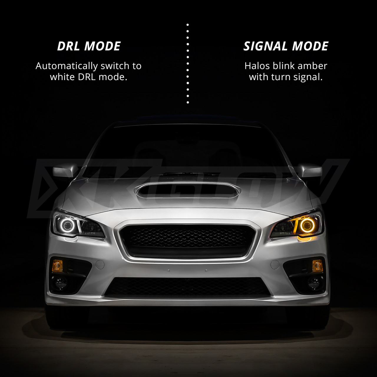 RGB Halo Light Kits for Custom Headlights - Smartphone App Controlled