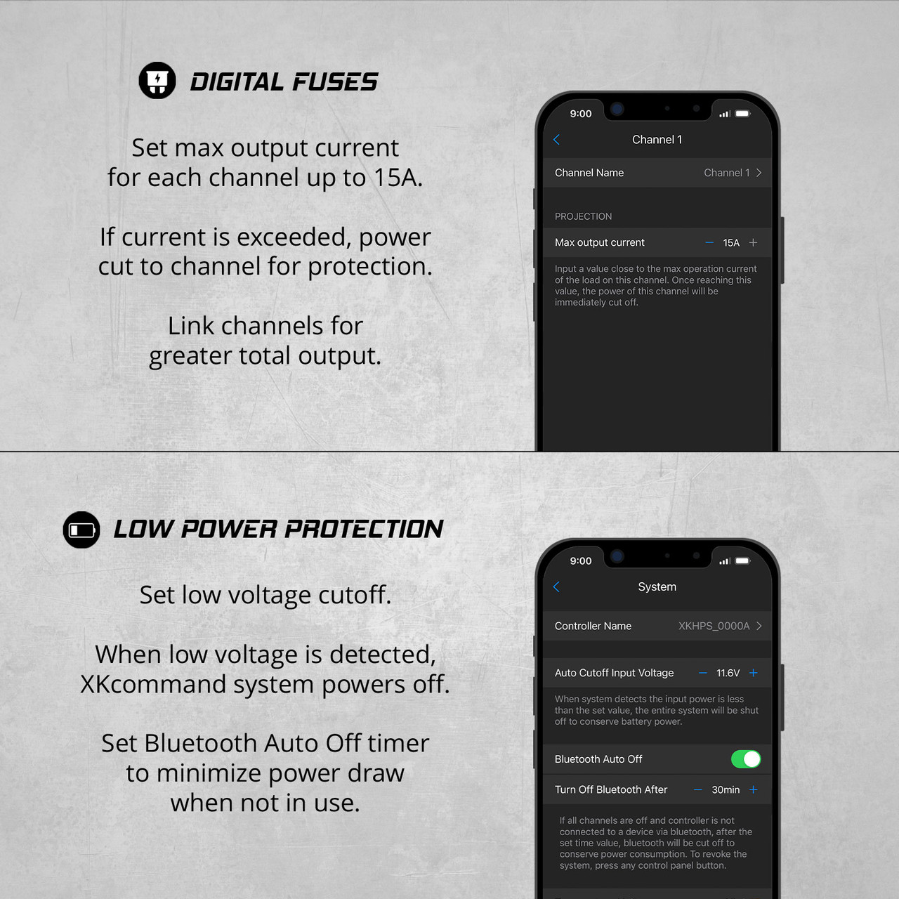 XKcommand Off road Switch Panel with App | XKGLOW