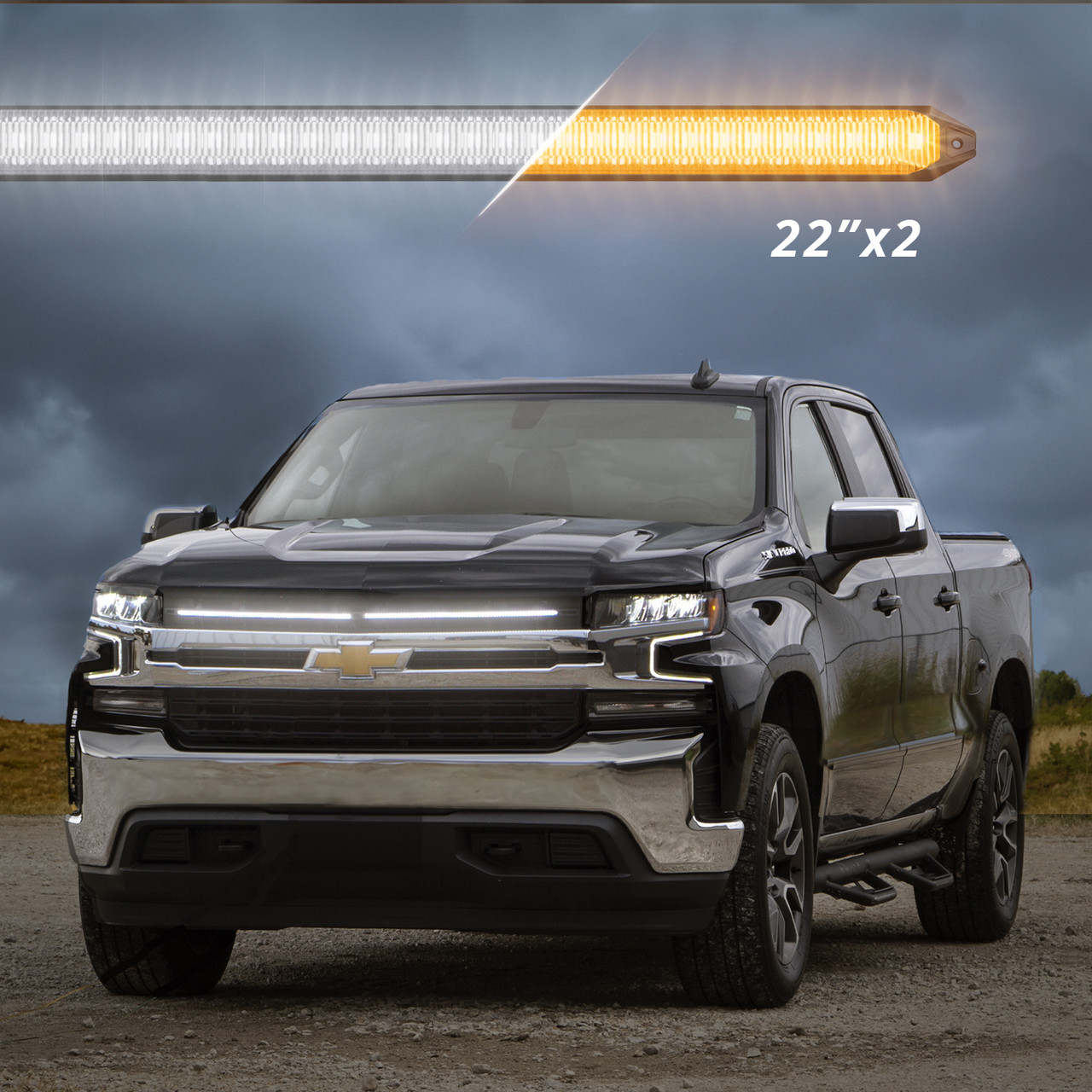 Universal Sequential Switchback Led Grill Light Bar Xkglow