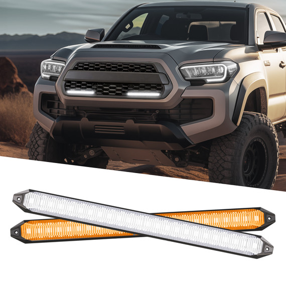 Universal Sequential Switchback Led Grill Light Bar Xkglow