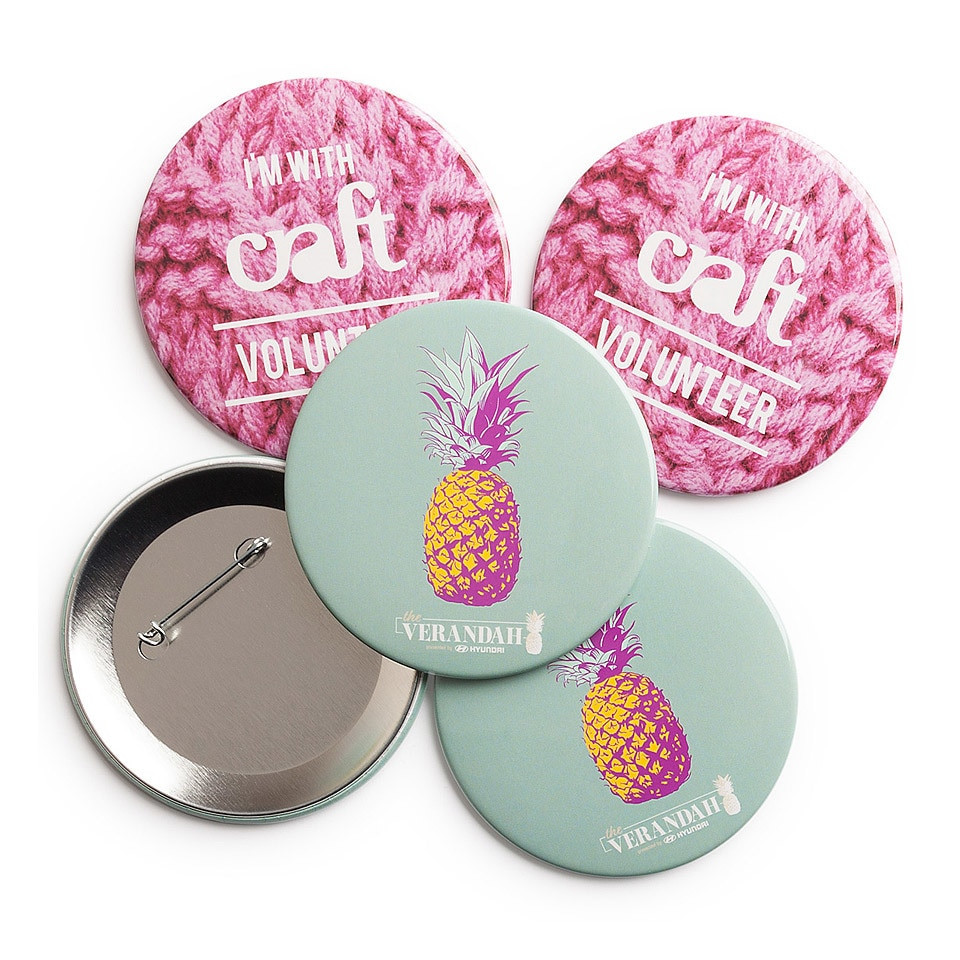 Custom Made Promotional Badges - 75mm