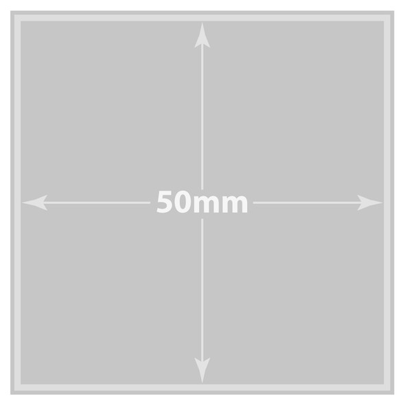 Custom Made Badges - 50mm x 50mm | Make Badges