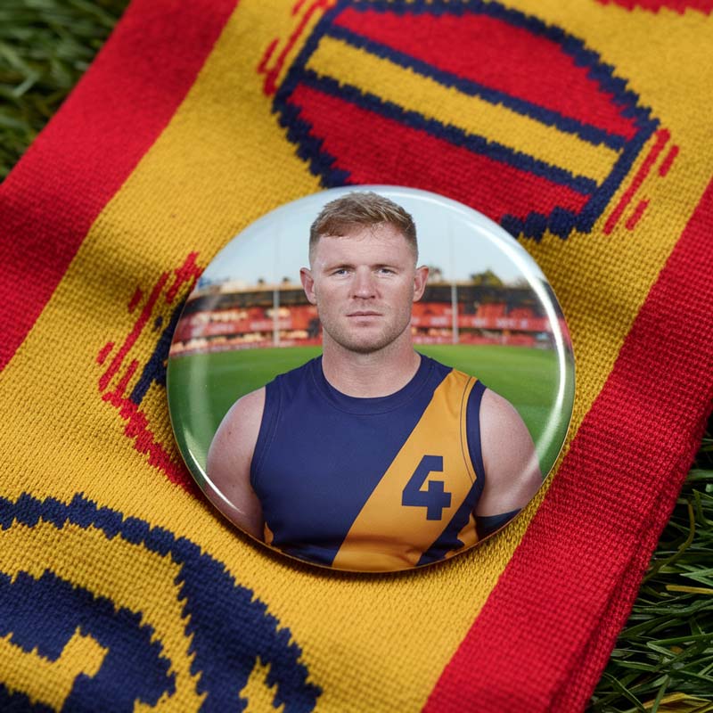 Show Your Support: Create Custom Printed Player Badges for Your Local ...