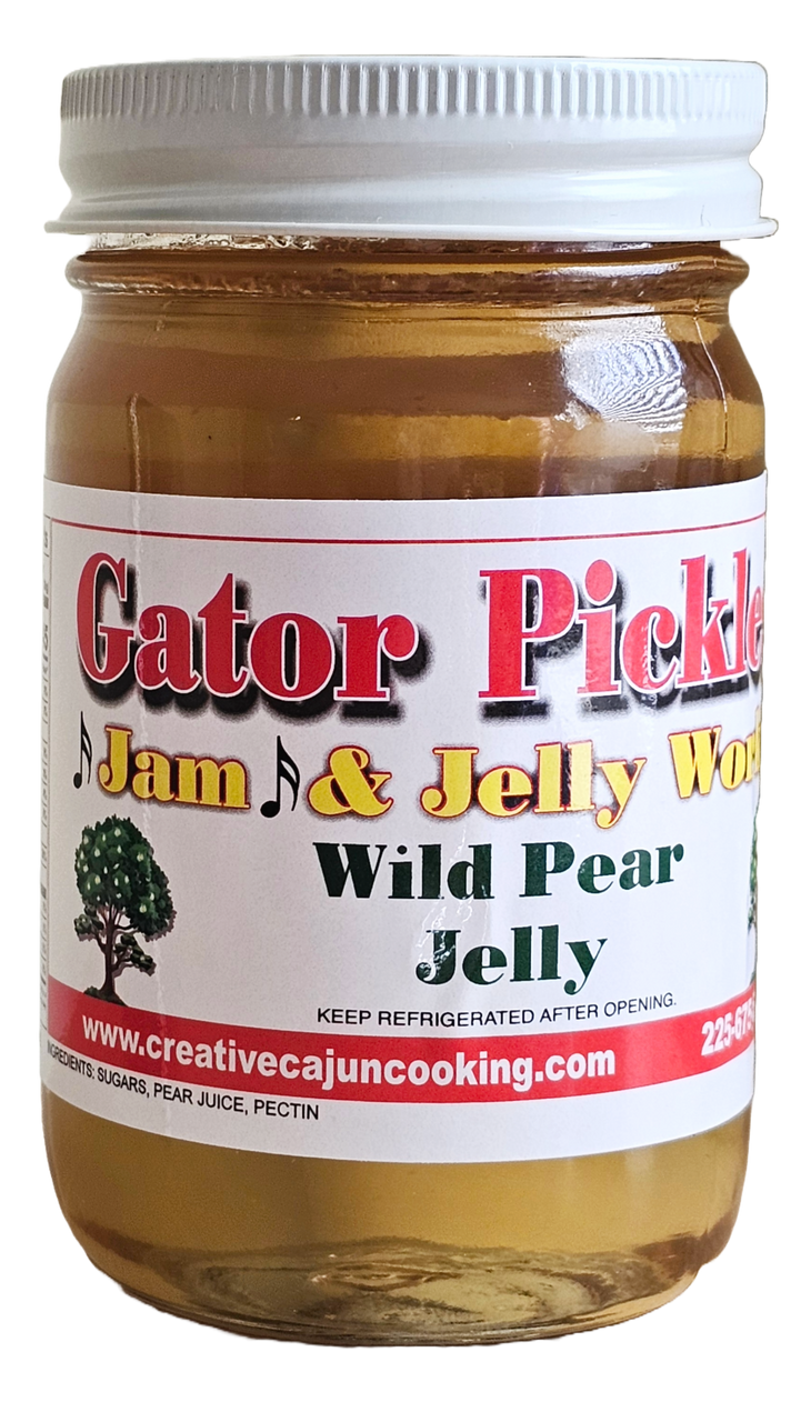 Gator Pickles Jam & Jelly Works Wild Pear Jelly