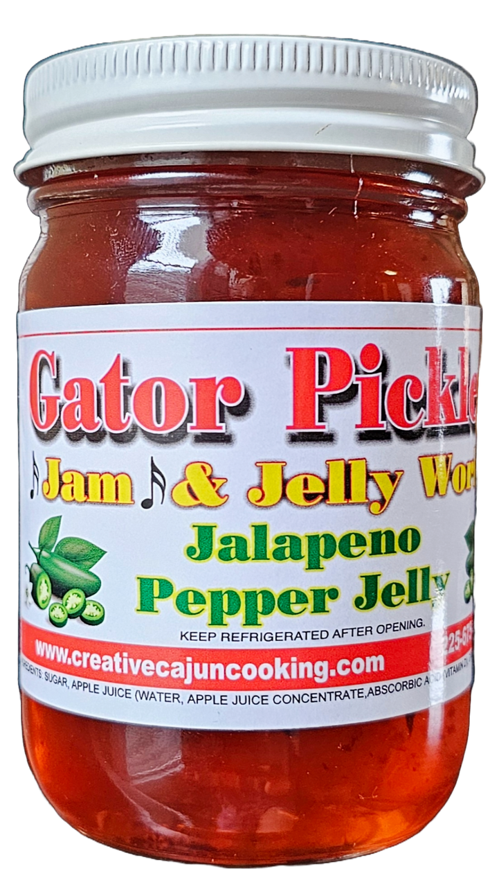 Gator Pickles Jam & Jelly Works Jalapeno Pepper Jelly
