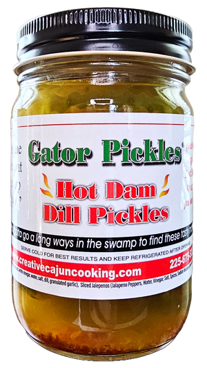 Gator Pickles® Hot Dam Dill Pickles