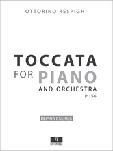 Respighi: Toccata , full score & set of parts, sheet music