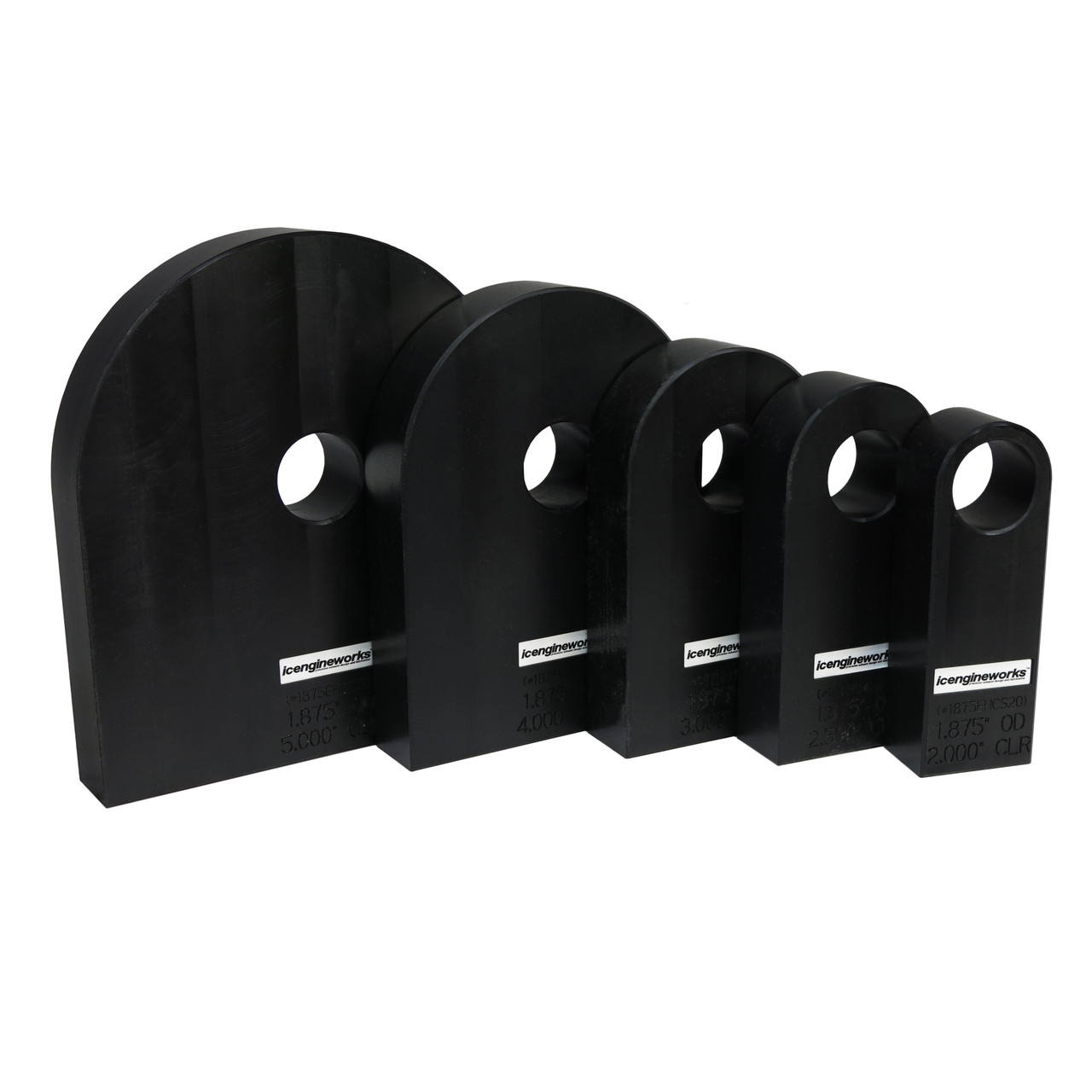 1875EH Series 1-7/8 inch HDPE Cutting Spacer Set - icengineworks
