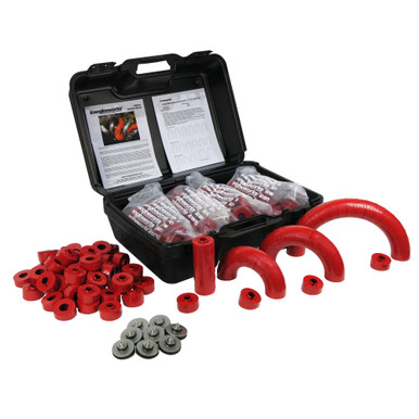 2-1/4" OD Pro Exhaust Header Modeling Set, 248 Pieces - icengineworks