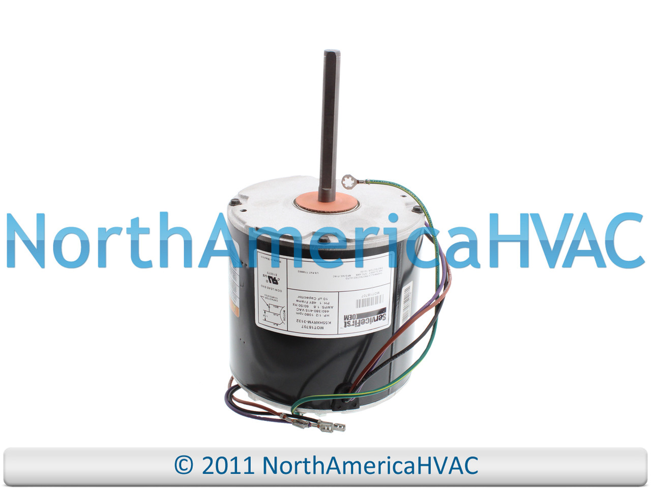 OEM Trane American Standard Condenser FAN MOTOR 1/2 HP Replaces ...