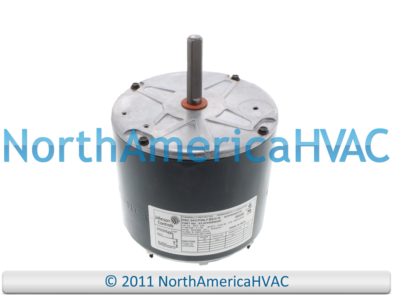 OEM York Coleman Luxaire Condenser FAN MOTOR 1/4 HP 208-230 Volt ...