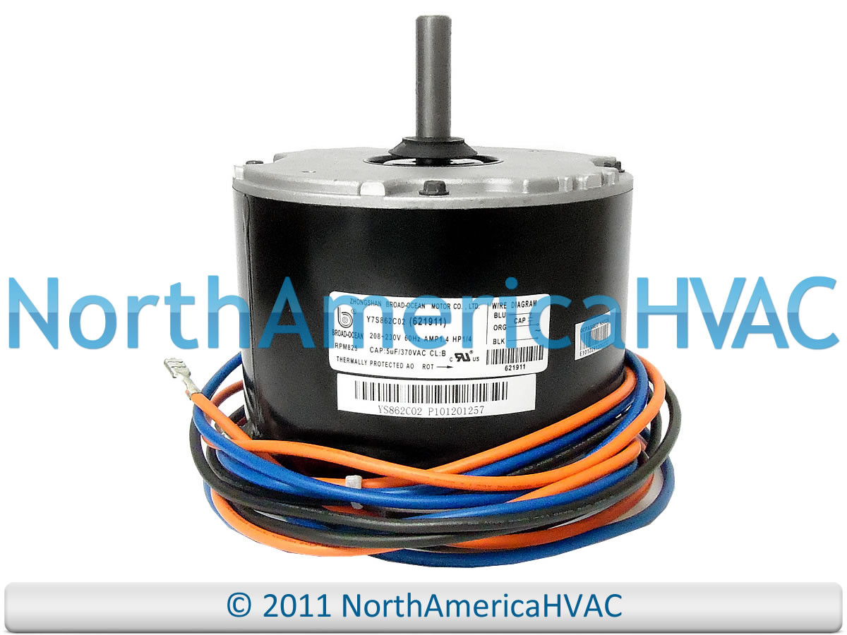 OEM Condenser Fan Motor 1/4 HP Replaces Emerson US Motors K55HXJZW-3138 ...