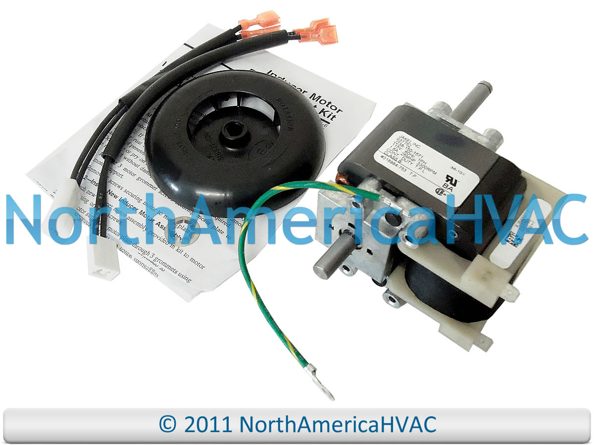 OEM Carrier Bryant Payne Draft Inducer Motor Replaces HC21ZE115 ...
