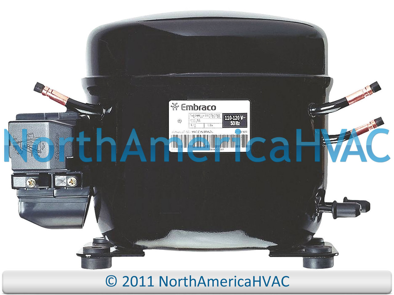 Refrigeration Compressor 1/4 HP R-134A 115V Fits Sub Zero # 7002026 ...