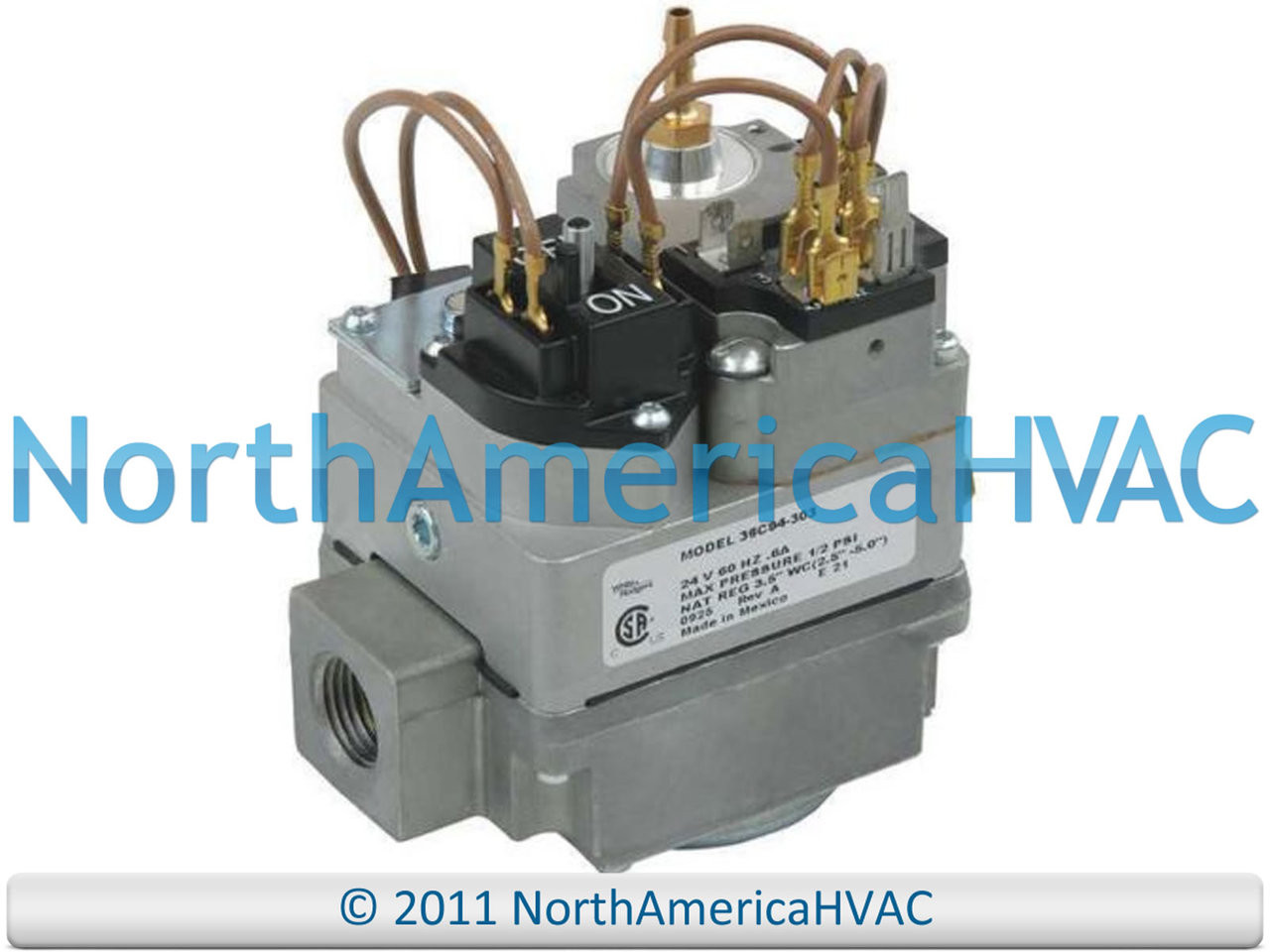 White Rodgers Furnace Pilot Gas Valve Replaces 36C94-302 36C94-303 ...