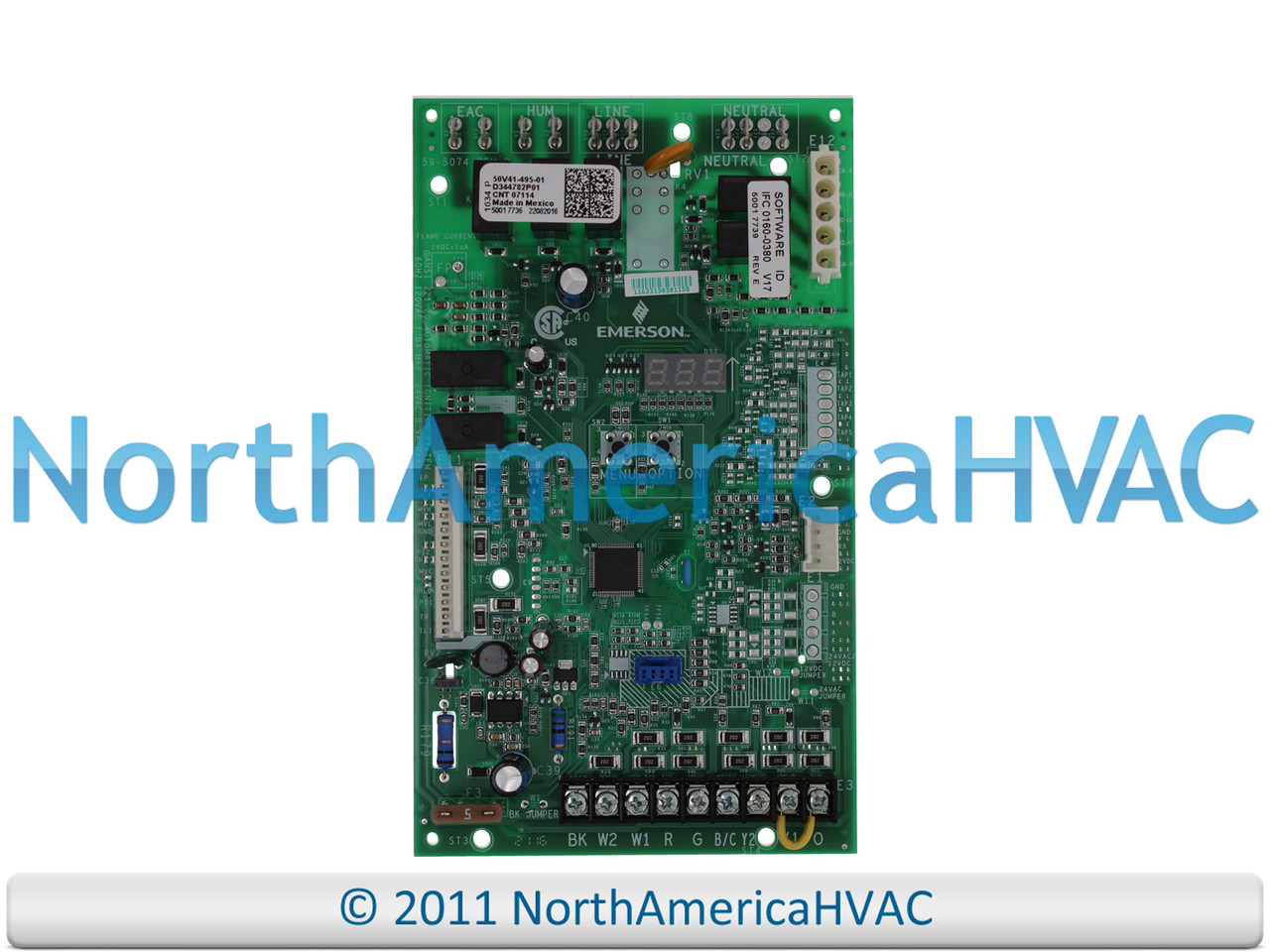 Emerson White Rodgers Furnace 2 Stage Control Circuit Board 50M51-495 ...