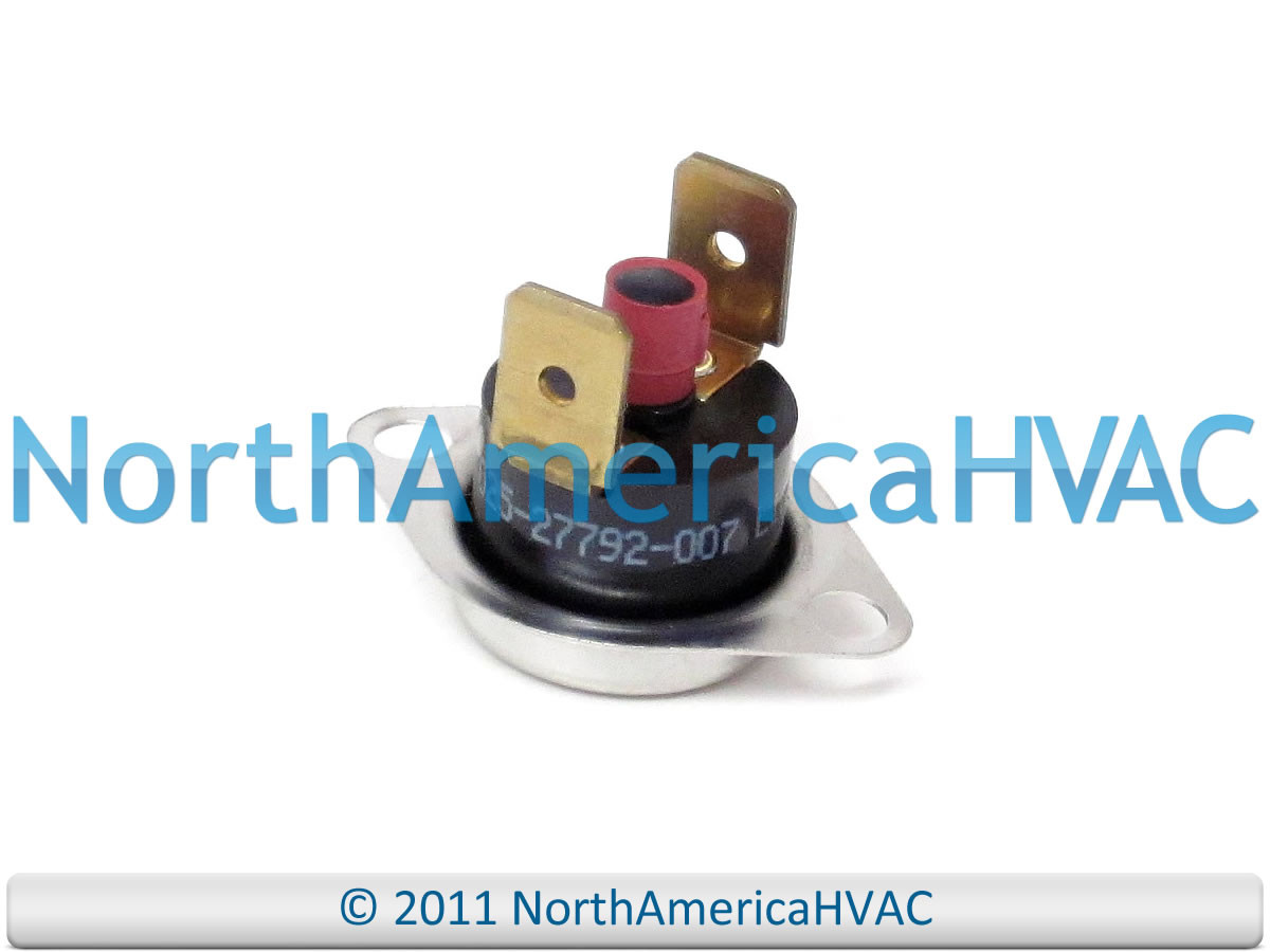 OEM York Coleman Luxaire Rollout Limit Switch Auxillary Replaces 025 ...