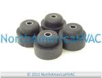 4x Hvy Duty Condenser Compressor Rubber Mounting Bushing Grommet w ...