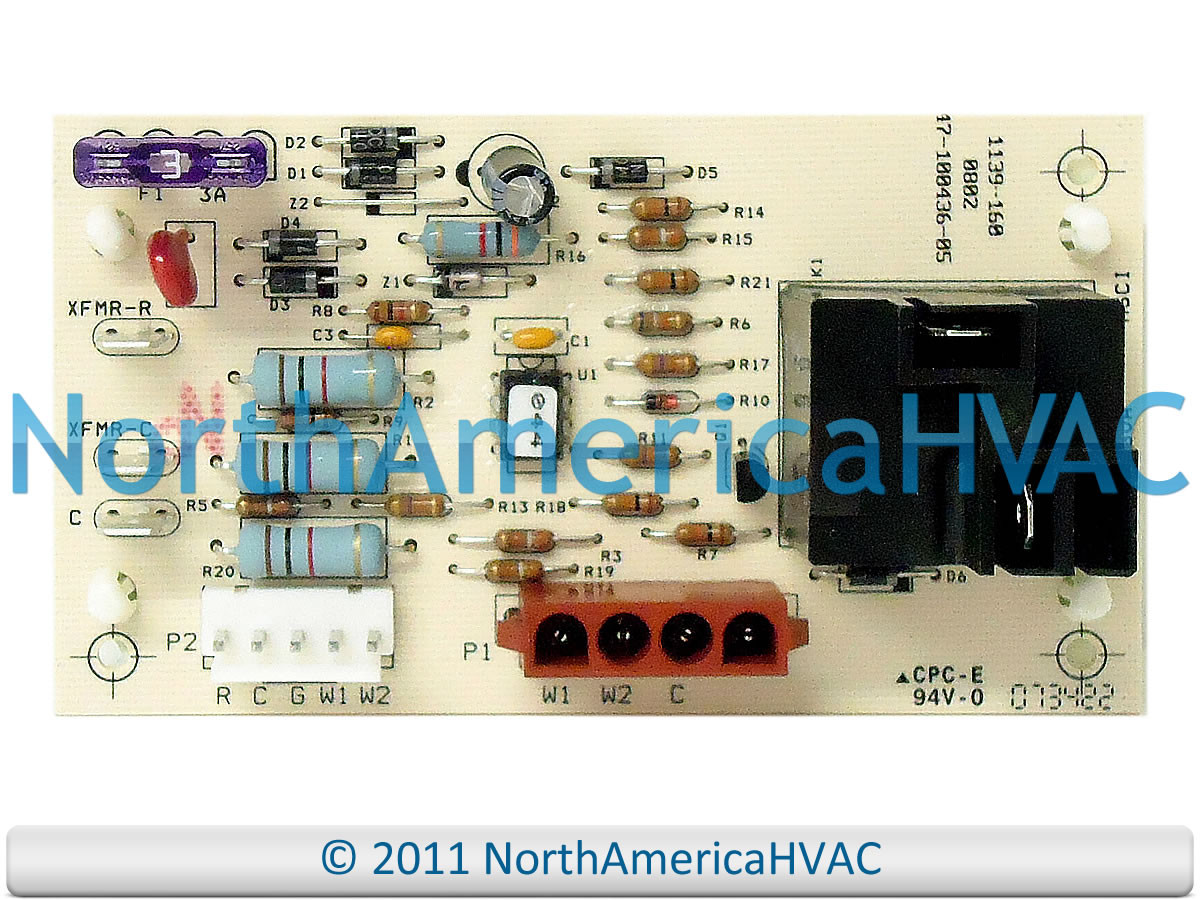 Rheem Ruud Weather King Corsaire Air Handler Control Board Replaces 47 ...