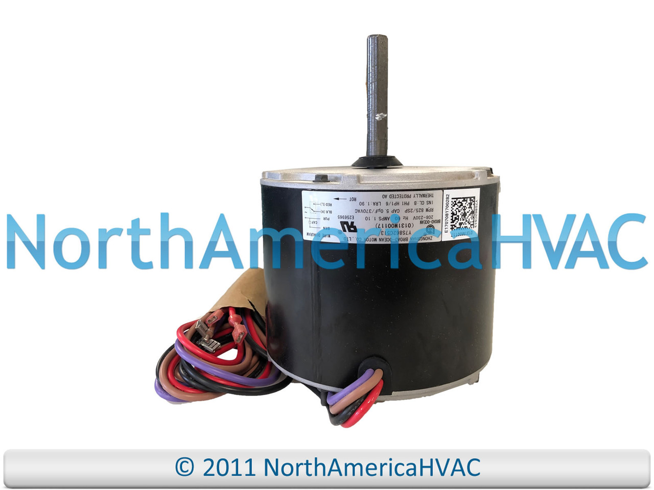 OEM Condenser Fan Motor 1/3 HP 230v Replaces GE Genteq 5KCP39PFS289AS ...