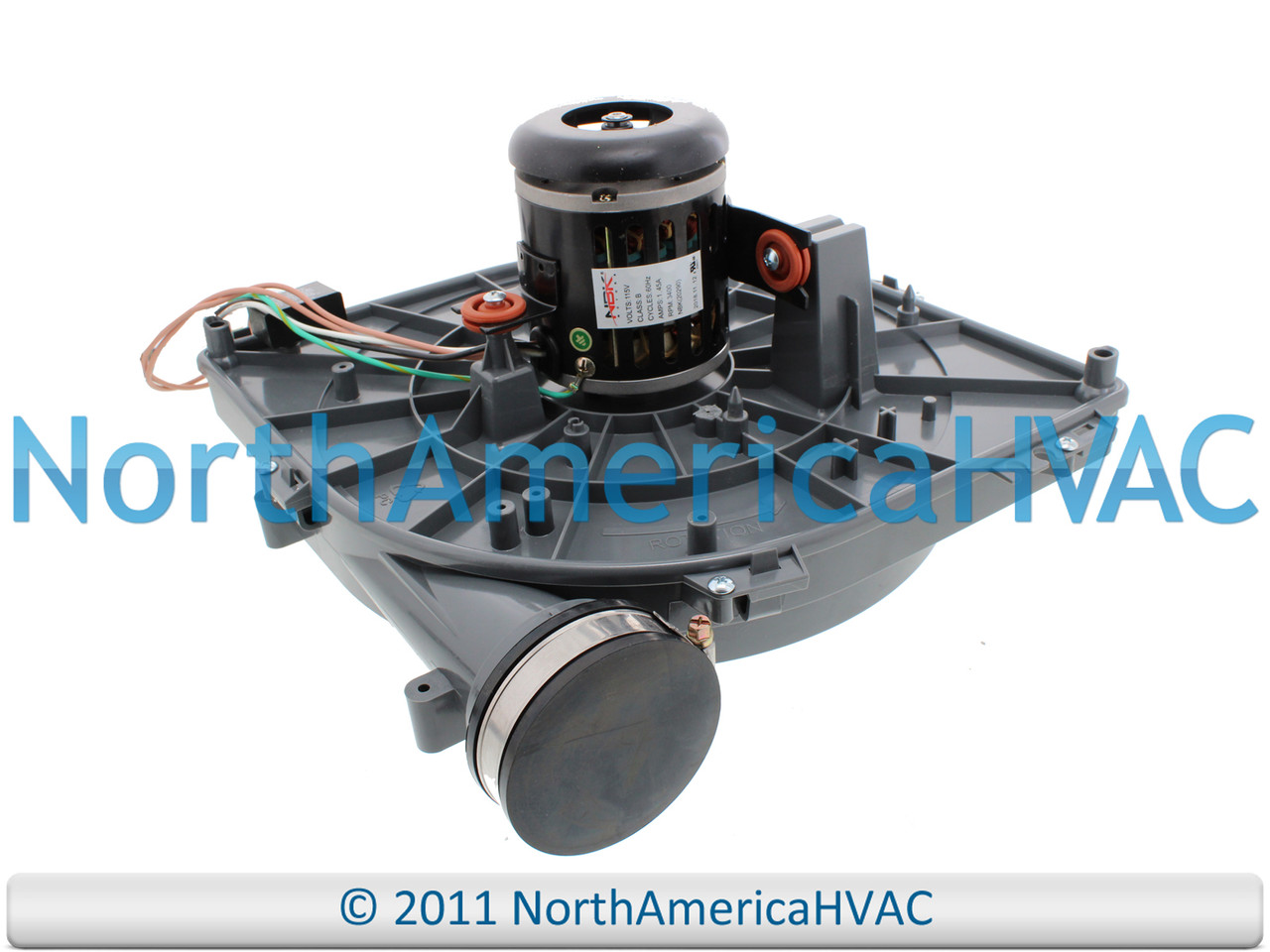Furnace Inducer Motor Replaces Zhongshan Broad-Ocean YDZ-050L22541-01 ...