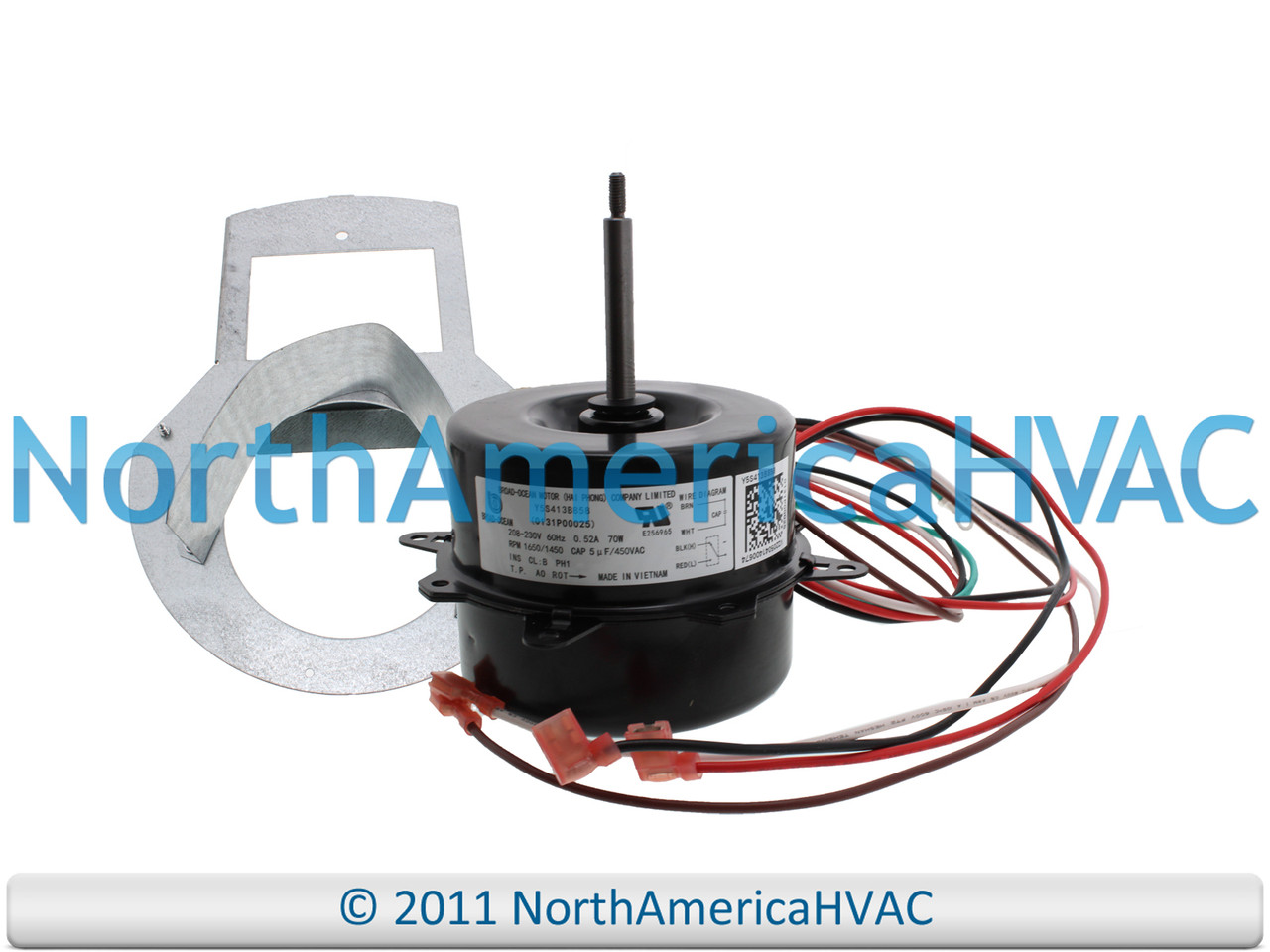 OEM Goodman Amana Janitrol 1/8 HP Condenser Fan Motor Replaces ...