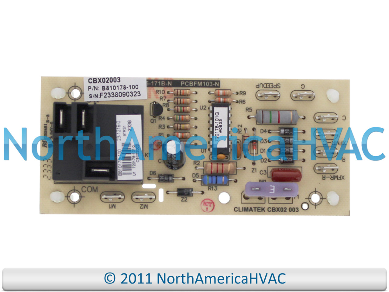 ClimaTek Furnace Fan Control Circuit Board Replaces Armstrong Ducane ...
