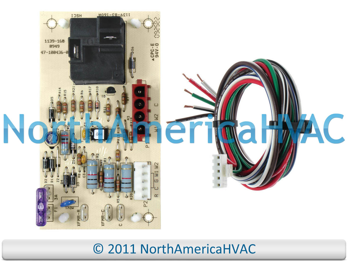 Rheem Ruud Weather King Furnace Control Circuit Board Replaces 47 ...