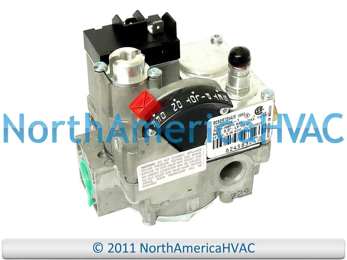 OEM Intertherm Nordyne Miller Gas Valve Replaces 624369 624370 624466 ...