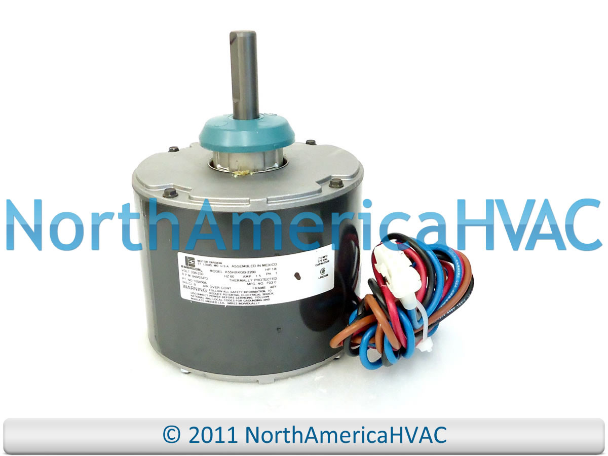 OEM Emerson US Motors Condenser Fan Motor 1/3 HP 115 Volt KA55HXDEW ...