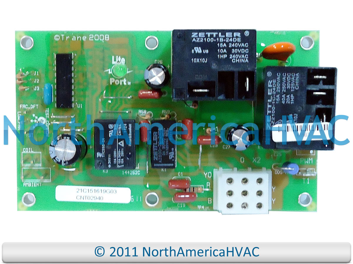 OEM Trane American Standard Heat Pump Defrost Control Board Replaces ...
