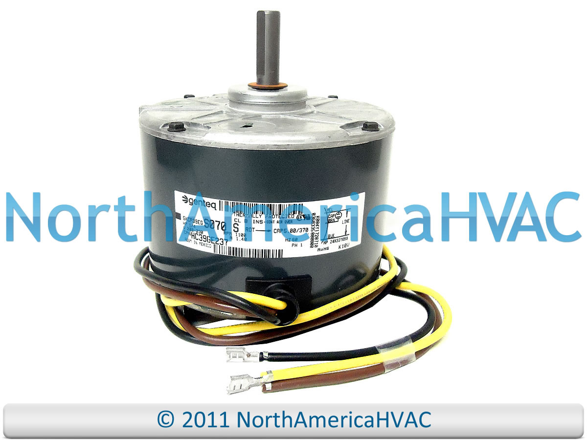 Condenser Fan Motor 1/4 HP 208-230v Replaces GE Genteq 5KCP39FGS071S ...