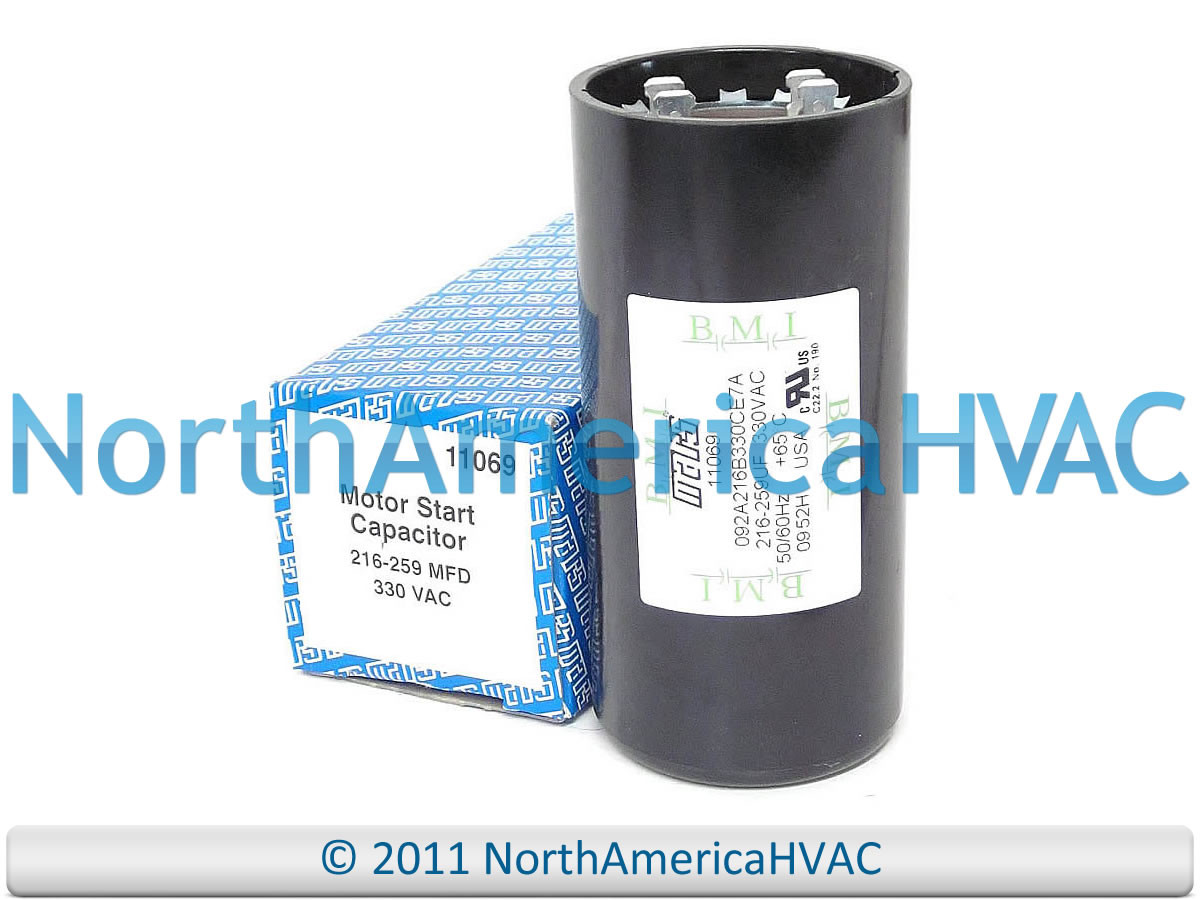 Trane Start Capacitor | Gas Furnace