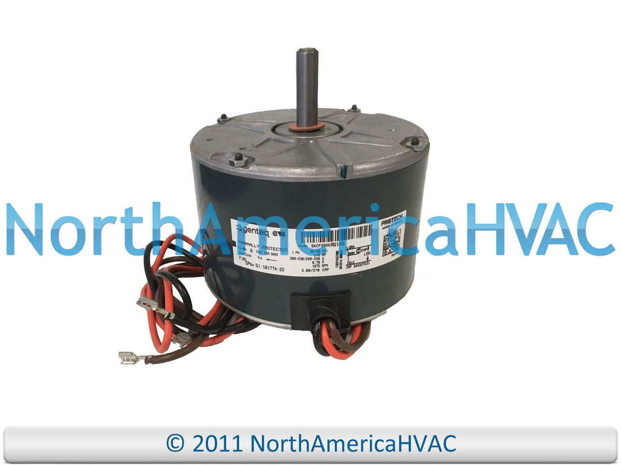 OEM Rheem Ruud Weather King 1/8 HP Condenser Fan Motor Replaces 51 ...