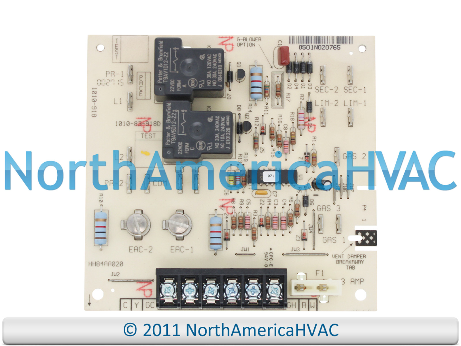 AC and Heat Pump - Control Circuit Boards - North America HVAC
