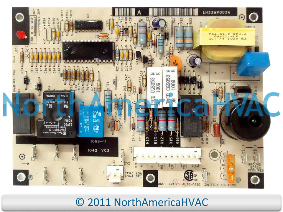 OEM Carrier Bryant Payne Furnace Control Circuit Board Replaces ...