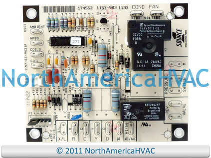 OEM York Coleman Luxaire Defrost Control Circuit Board Replaces 174552 ...