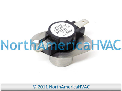 OEM Goodman Janitrol Furnace Limit Switch 120 L120-30 B1370155 B13701 ...