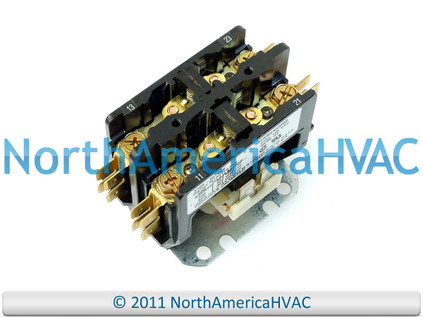 OEM Carrier Bryant Payne Contactor Relay 2 Pole 30 Amp 120 Replaces ...