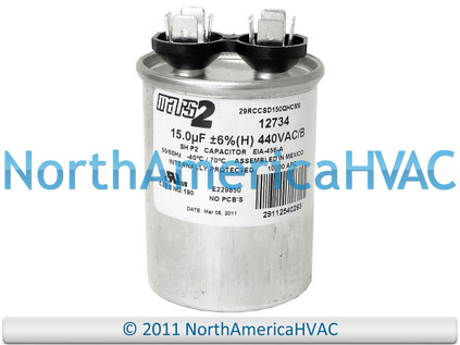 Jard Mars Mars2 Round Run Capacitor 15 uf MFD 440 volt 12234 - North ...