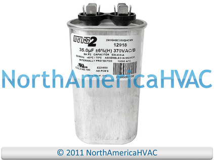 Jard Mars Mars2 Oval Run Capacitor 35 uf MFD 370 volt 12918 - North ...