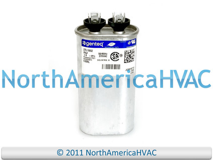 Capcom GE Genteq Capacitor Run Oval 20 uf MFD 370 Volt VAC Z97F9660 ...