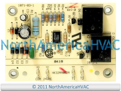 Carrier Payne Bryant Furnace Control Circuit Board HK32AA002 1071-83-1 ...