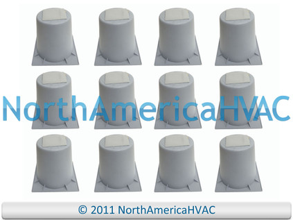 12x 6" HVAC AIR CONDITIONING HEAT PUMP CONDENSER RISER LIFTER STANDS ...