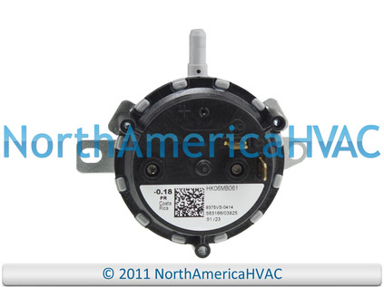 OEM ICP Heil Tempstar Furnace Air Pressure Switch Replaces HQ1085570TR ...
