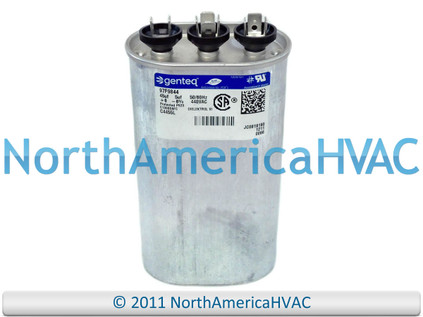 Capcom Capacitor Dual Run Oval 45/5 45.0/5.0 uf MFD 440 VAC Fits Amrad ...