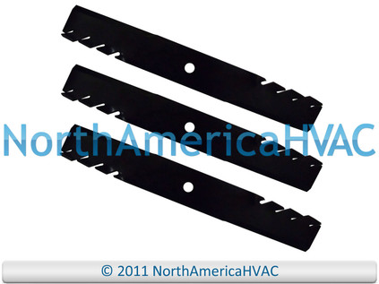 3x TrueCut Toro / Wheel Horse 18 x 2½ Mulching Lawn Mower Deck Blade ...