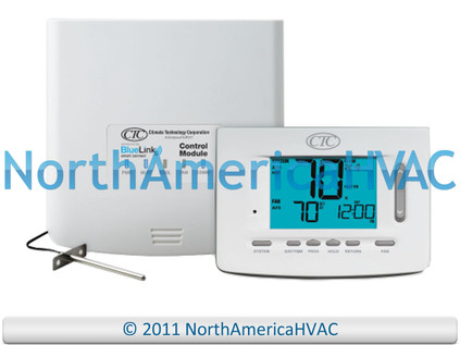 CTC 95057WK Wireless 5/2, 7 Day Programmable Thermostat 3H/2C 3 Heat 2 ...